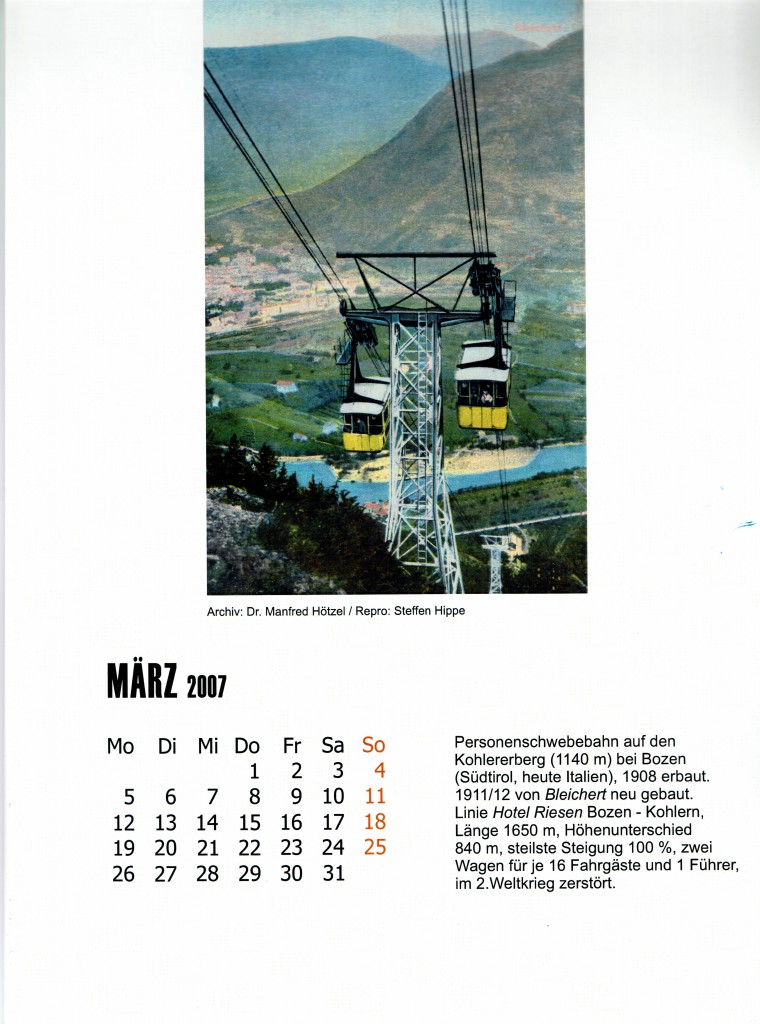 Kalender 2007 - BLEICHERT & Co.